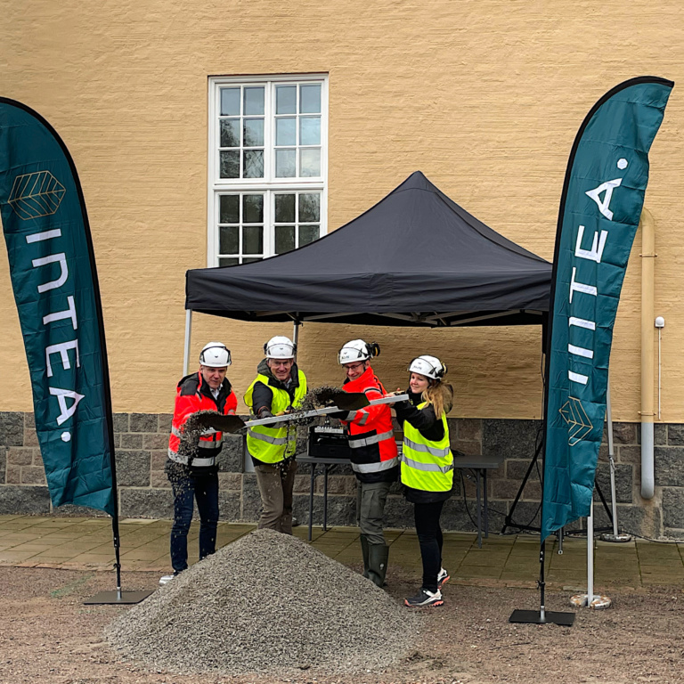 Första spadtag för nya vård- och forskningslokaler på Garnisonsområdet ...